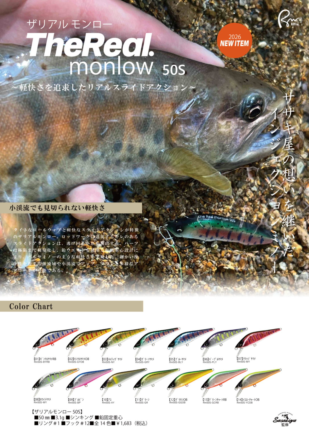 the Real monlow50S発売のお知らせ | Rivv Official